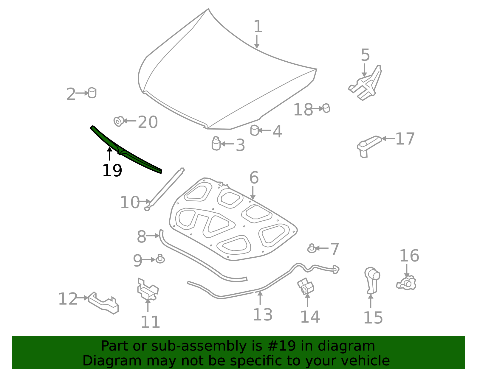 2009-2011 Hyundai Genesis Molding 86355-3M500 | MotorMotor