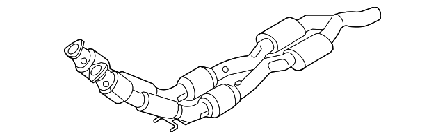 2012-2018 Volkswagen Passat Catalytic Converter 561-254-500-D | OEM ...