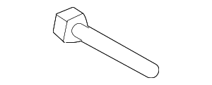 Genuine Disc Brake Caliper Pin for 2009-2025 Hyundai | Part# 58161 ...