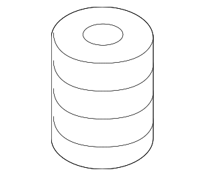 201-987-03-40 - Hood Bumper 2016-2023 Mercedes-Benz Metris | Mercedes ...