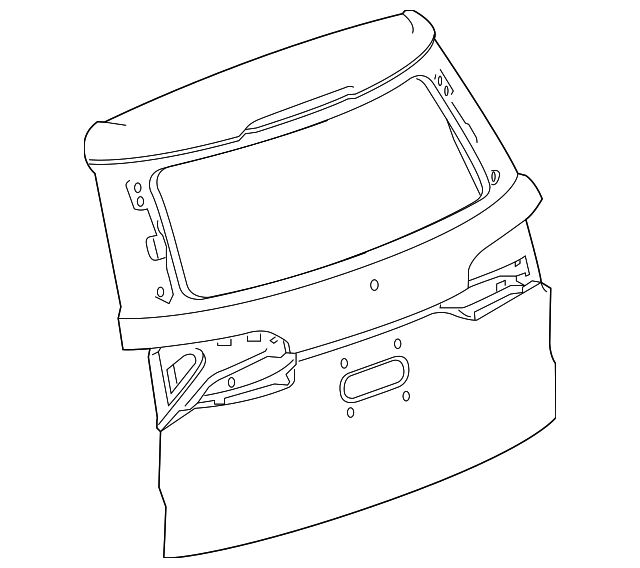 86823121 - Lift Gate 2018-2021 Chevrolet Traverse | GM Wholesale Direct