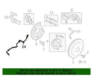 2010-2019 Ford Motorcraft ABS Sensor BRAB-404 | OEM Parts Online