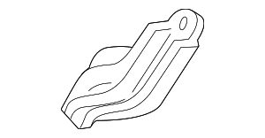 60627-T7W-305ZZ - Bumper Bracket 2016-2022 Honda HR-V | Honda Acura Online