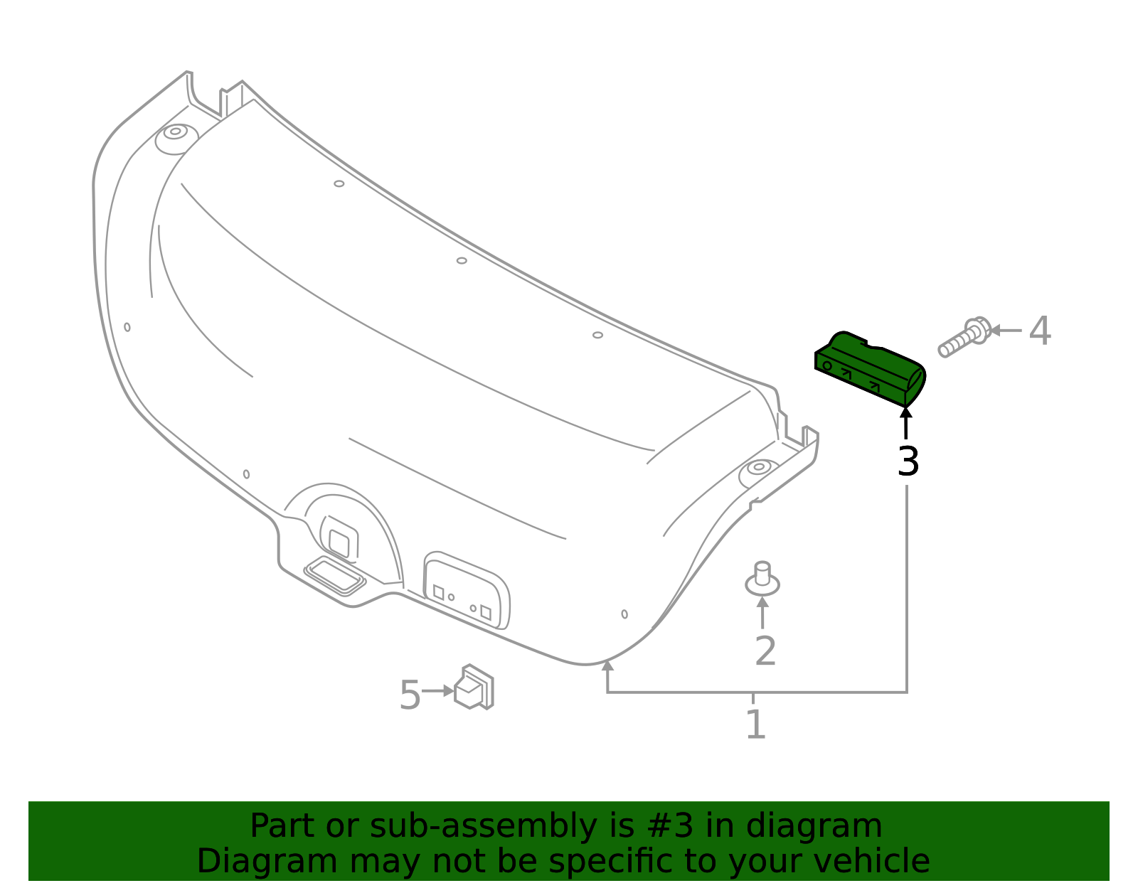 81260-M6010 - Release Handle 2019-2021 Kia Forte | Kia Cheap Parts