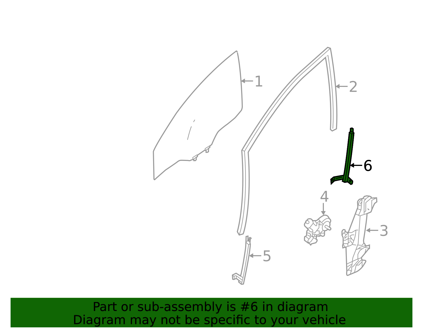 80387-9AN0A - Rear Guide - 2017-2019 Nissan Sentra | World OEM Parts Nissan