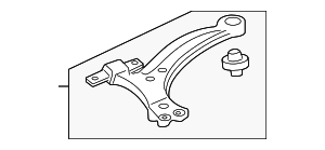 2008-2016 Toyota Control Arm 48068-0E050 | Lithia Toyota Parts