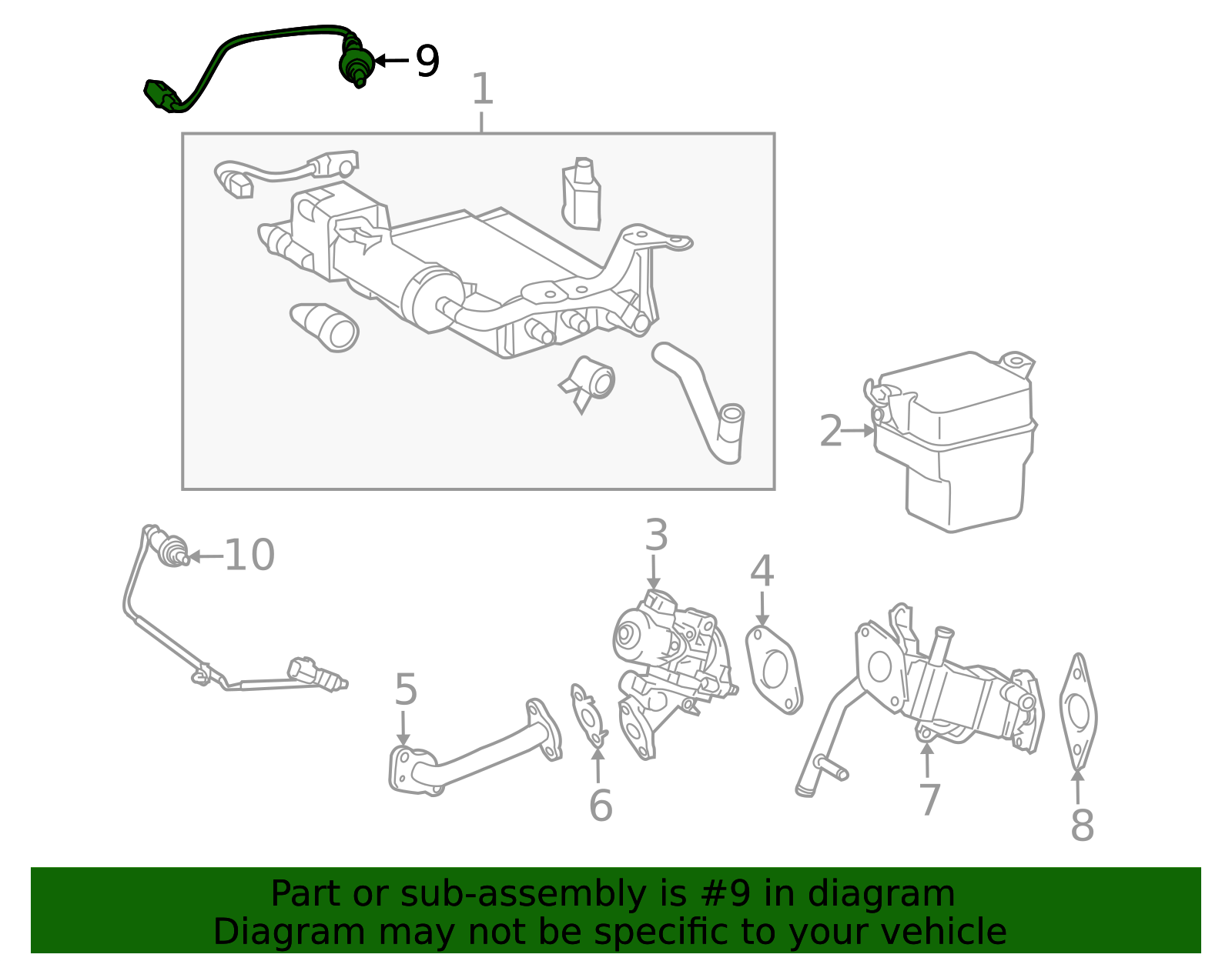 Oxygen Sensor - OEM Emission Sensor for Toyota | AutoNation Parts