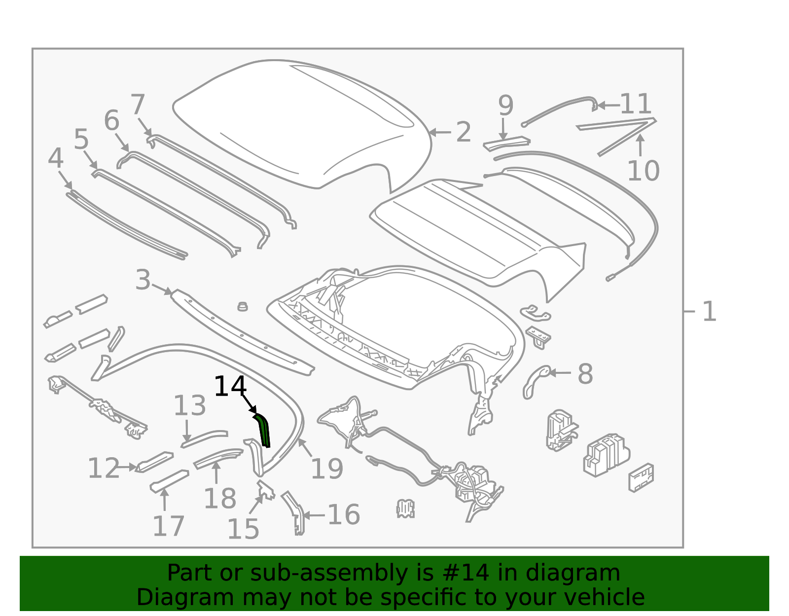 2010-2020 Nissan 370Z 2010-2020 Nissan 370Z - Upper Retainer 97185 ...