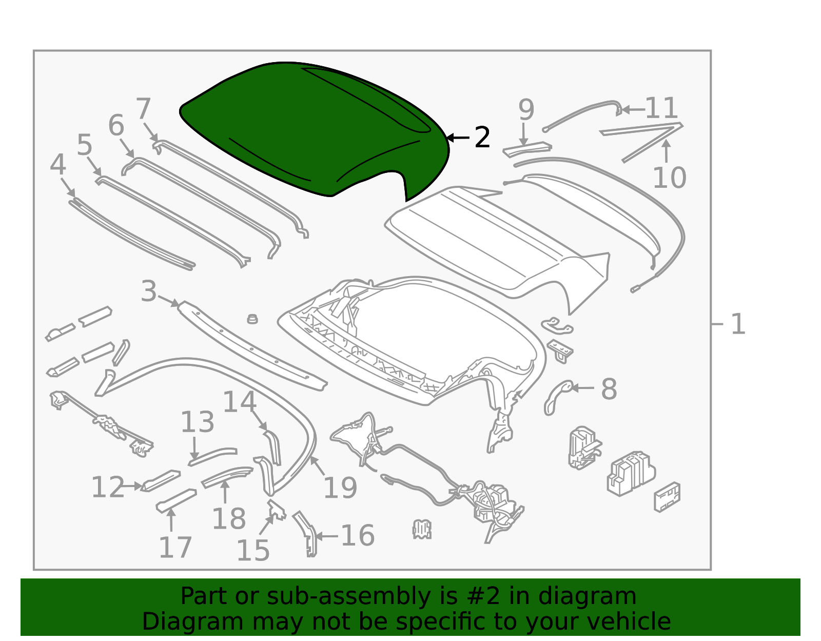 2010-2020 Nissan 370Z Top Cover 97152-1ET0A | My Nissan Part