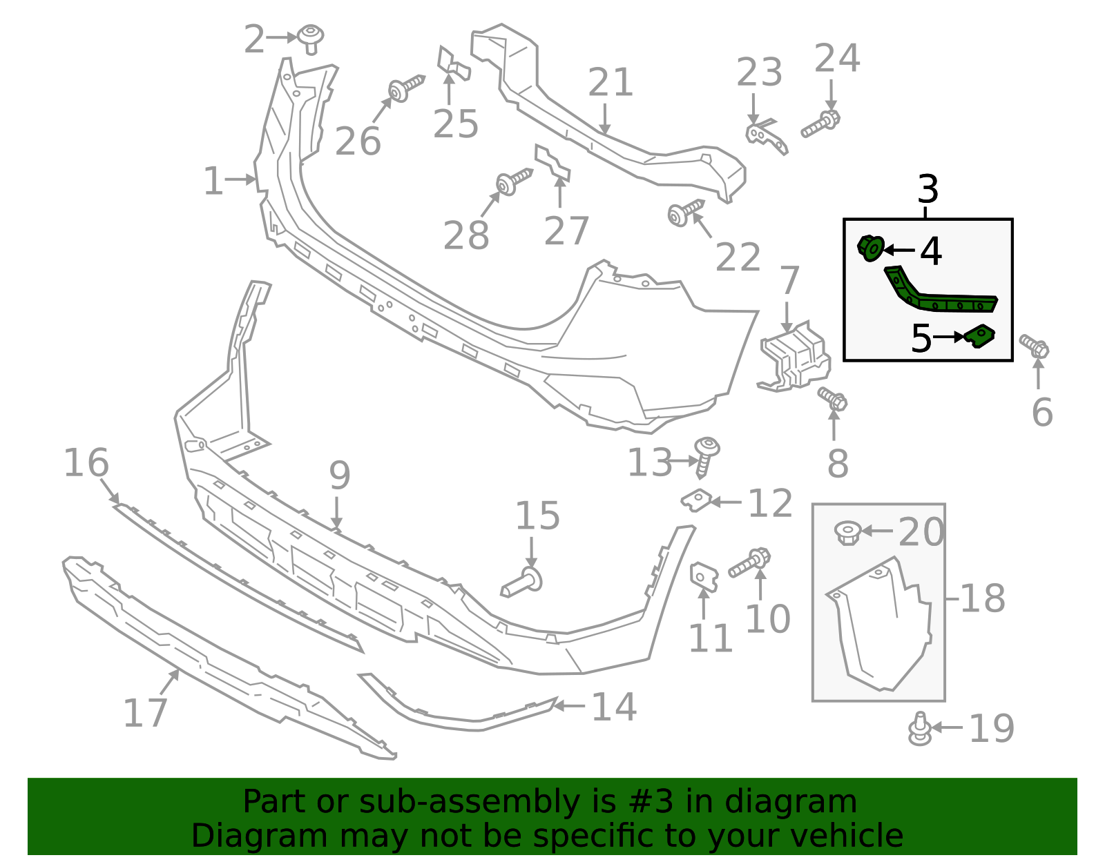 2019-2020 Hyundai Santa Fe Mount Bracket 86651-S2000 | OEM Parts Online