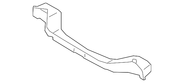 Genuine OEM Impact Bar Part# 86631-S2000 Fits 2019-2020 Hyundai Santa ...