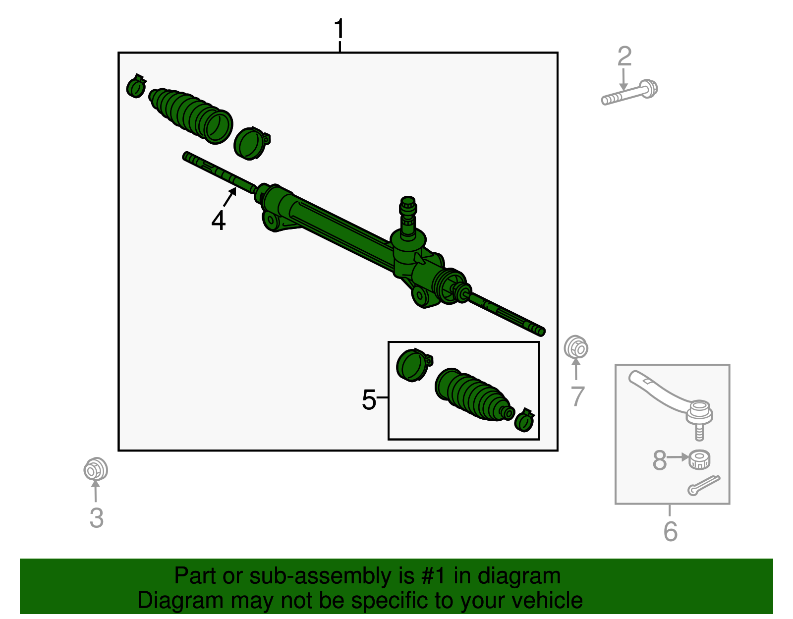 2010-2015 Lexus | Steering Gear | 45510-0E010 | Express Lexus Parts