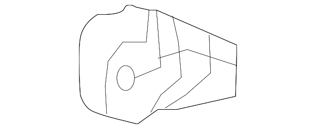 Genuine Toyota Side Support part# 52156-52120 for 2012-2014 Toyota ...