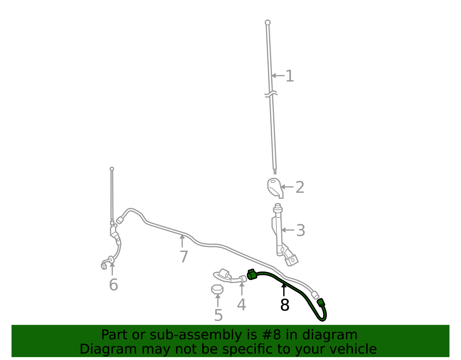Antenna Cable - Reliable Signal OEM Standard 86101-35200 | AutoNation Parts