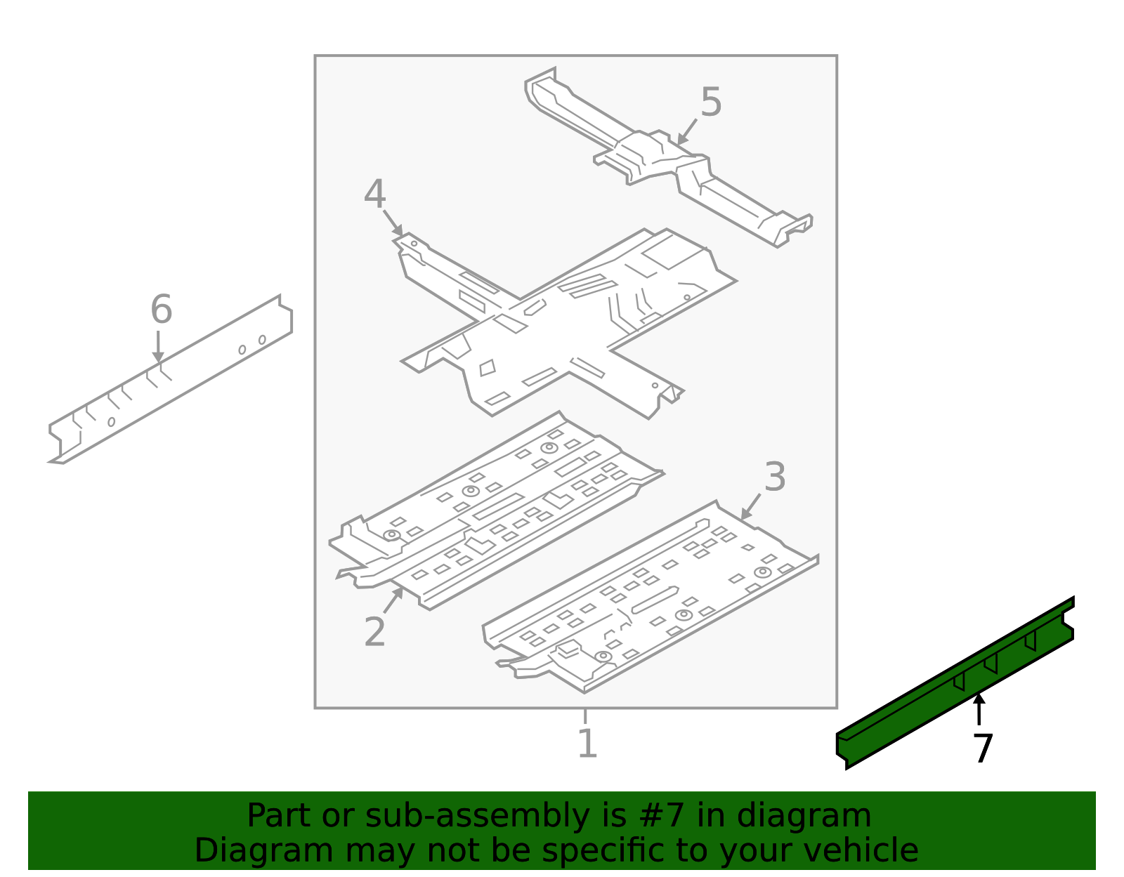 Hyundai Rocker Panel - Side Frame Protection Panel - Part #65170-F2200 ...