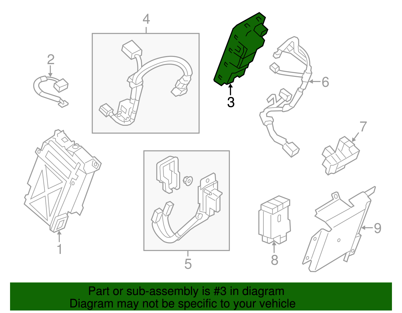 2014-2018 Infiniti Q50 Junction Block 294A1-4GA0B | Faulkner Infiniti ...