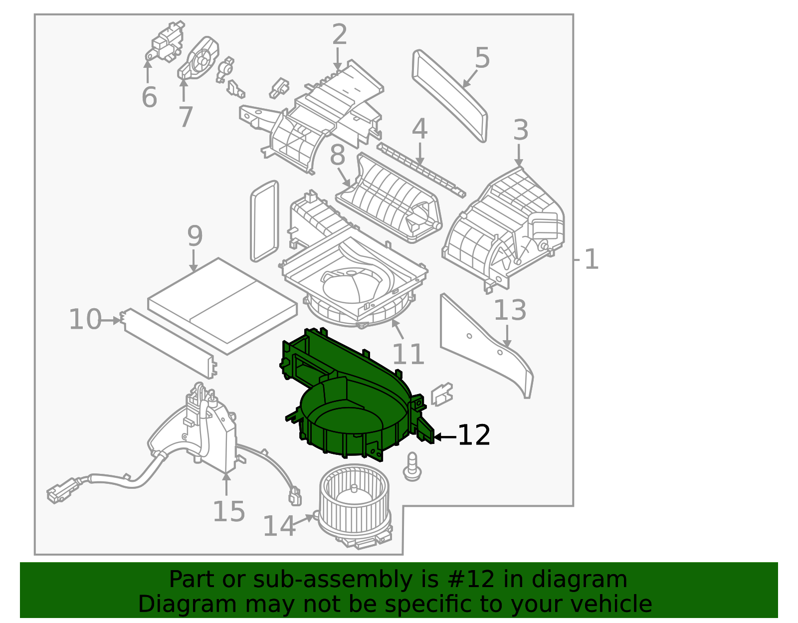 97112-JI000 - High-Quality Lower Case for 2023-2025 Genesis Electrified ...