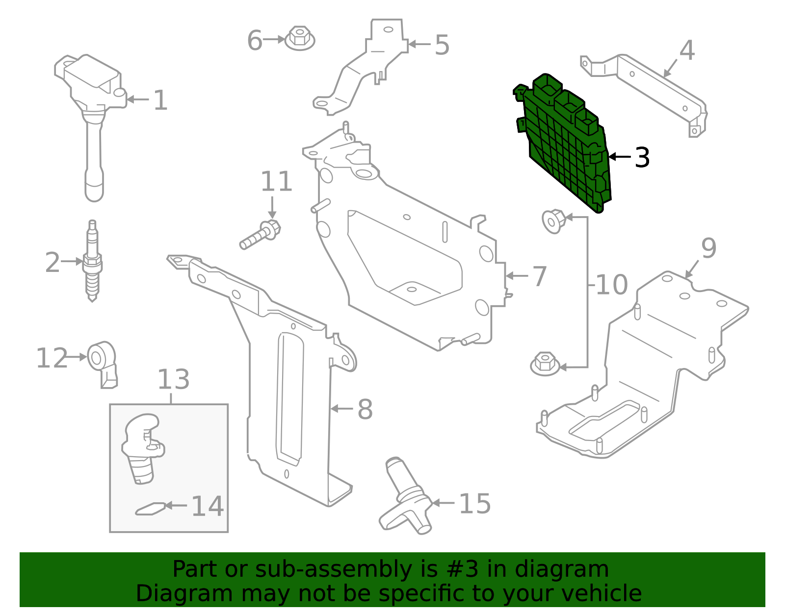 2019-2020 Infiniti QX50 Ecm 23703-5NA0B | Infiniti of Nashua
