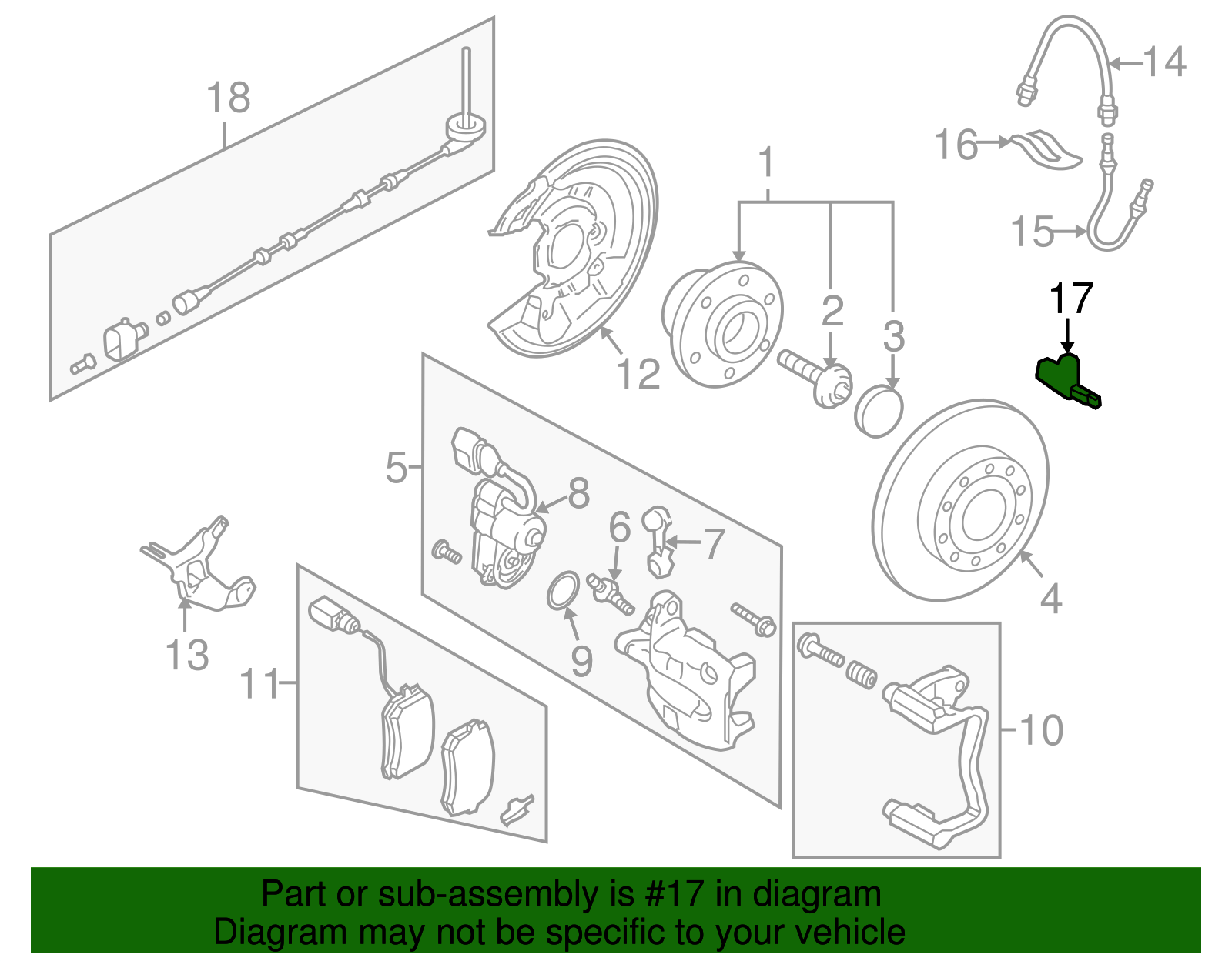2009-2022 Volkswagen Sensor WHT-003-859-D | OEM Parts Online
