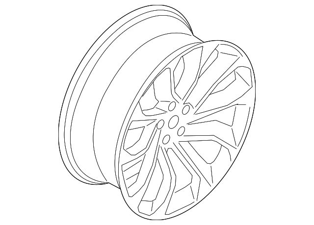2020-2023 Lincoln Aviator Wheel, Alloy LC5Z-1007-D | Awesome Parts Ford