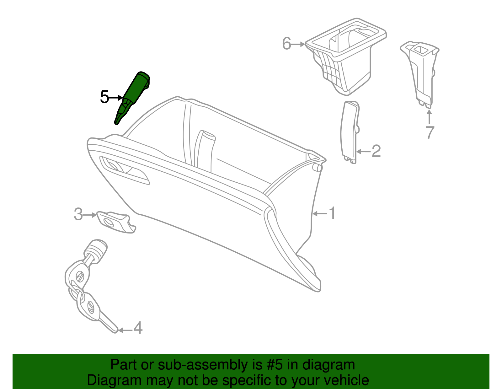 77531-TA0-A01 - Glove Box Support 2008-2021 Honda | Honda Parts Online