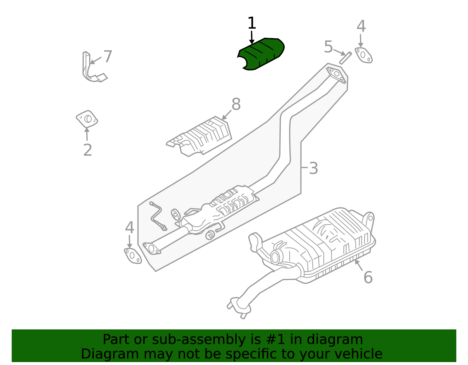 2003-2006 Hyundai Front Pipe 28610-2C360 | QuirkParts