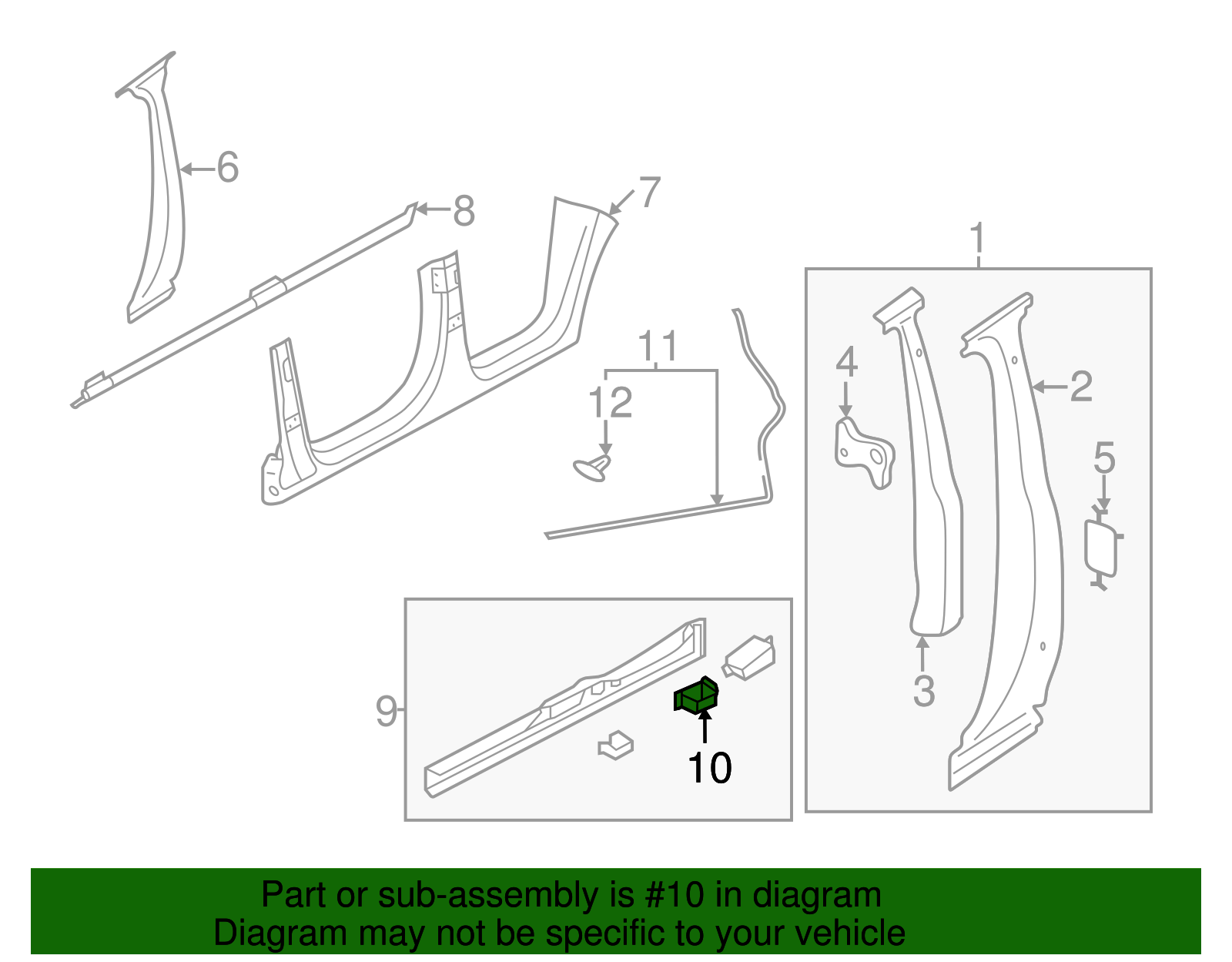 7L0-802-760 - High-Quality Jack Pad for 2007-2015 Audi Q7 | AutoNation ...