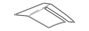 2016-2019 Chevrolet Camaro Exterior Trim, Fender Hash Marks 84684590 ...