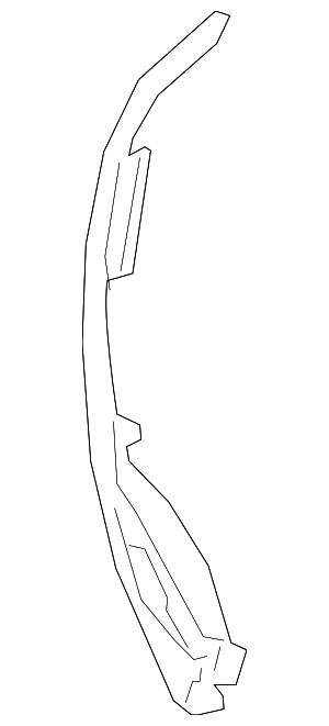 71161-TVA-A01 - 2018-2020 Honda Accord - Base R Front Grille Extension ...