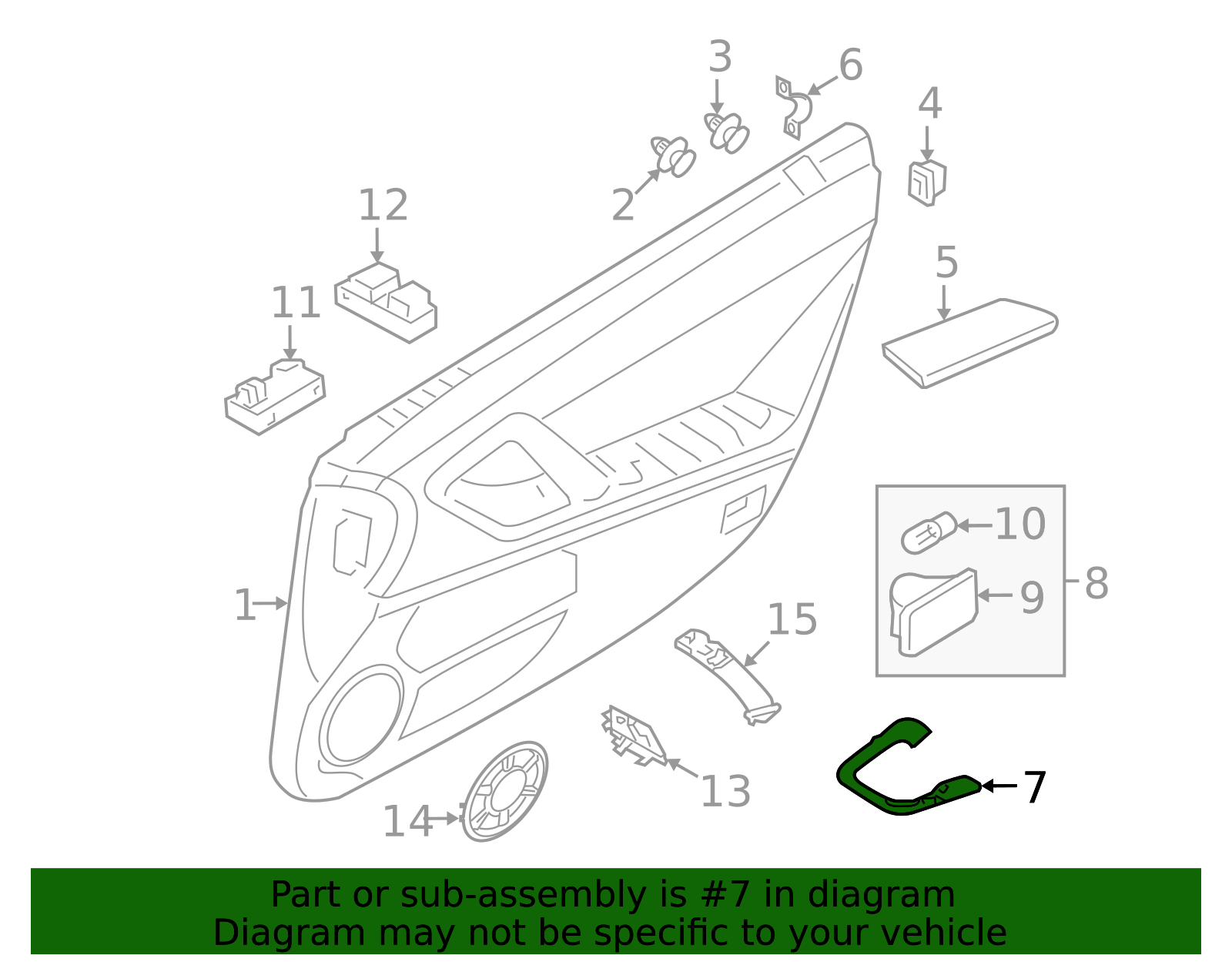 80944-6AV0A - Escutcheon 2017-2024 Nissan GT-R | Official Nissan Parts ...
