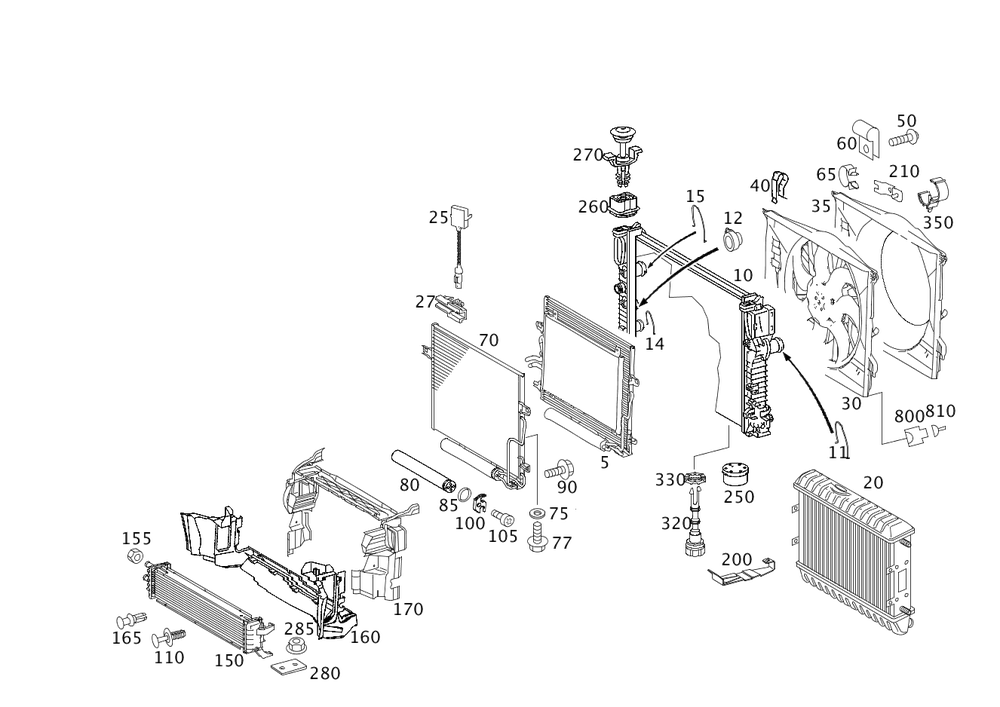 2007-2023 Mercedes-Benz Radiator Drain Plug 000-997-07-33 | Mercedes ...