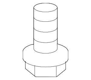 1998-2024 Toyota Bumper Cover Mount Bolt 90109-06330 | OEM Parts Online