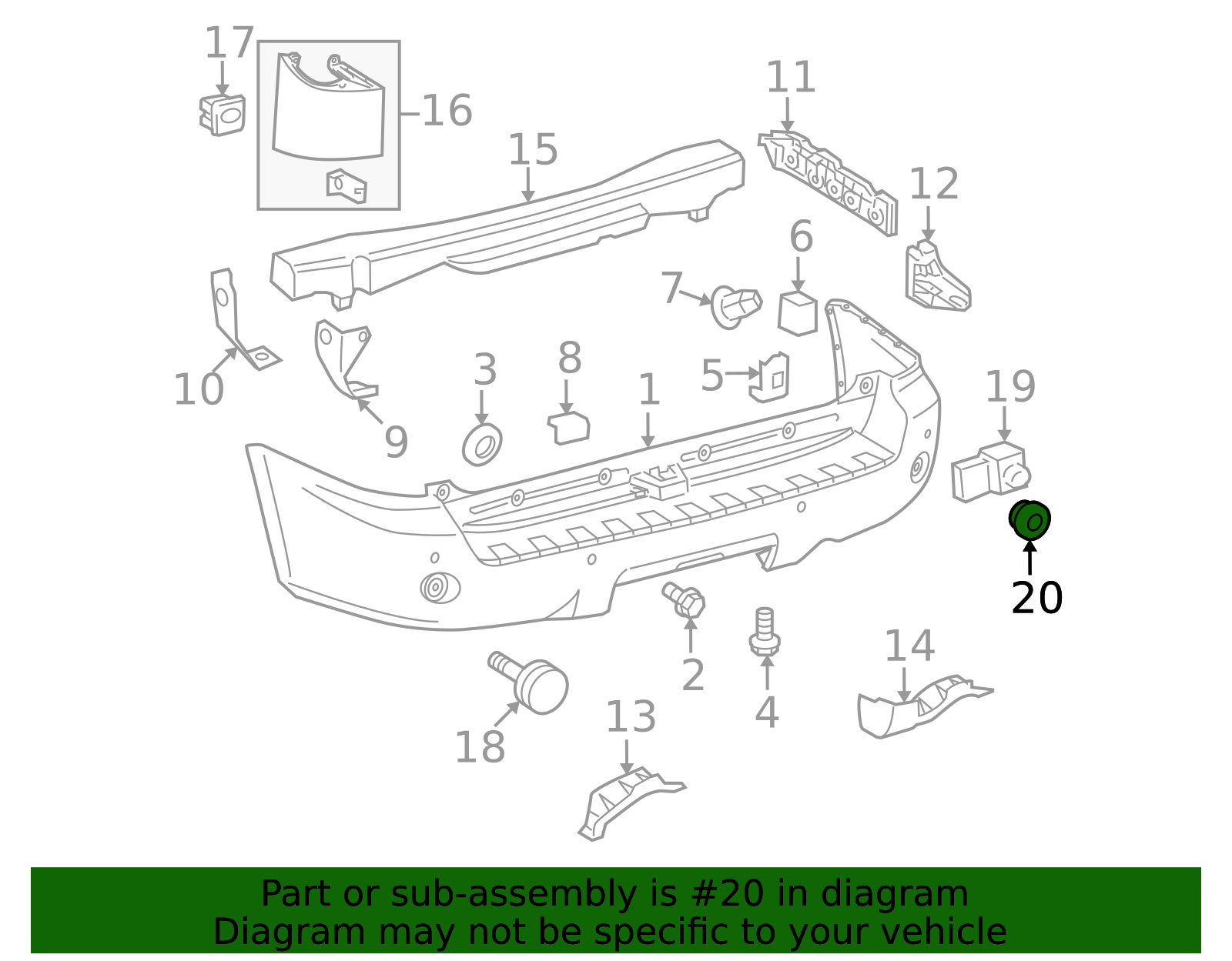 Genuine Official Toyota Retainer part# 89348-33040-B5 for 2008-2014 ...