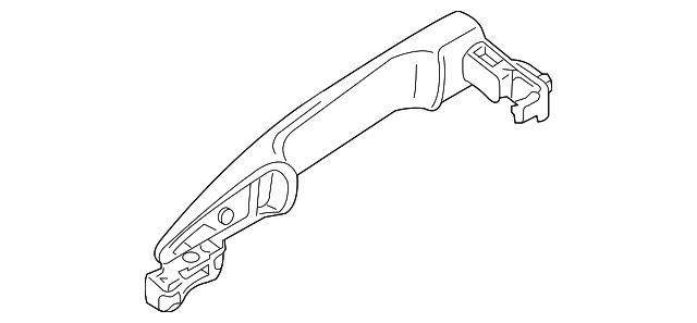 2009-2014 Nissan Handle, Outside 80640-1AA0A | Kline Nissan