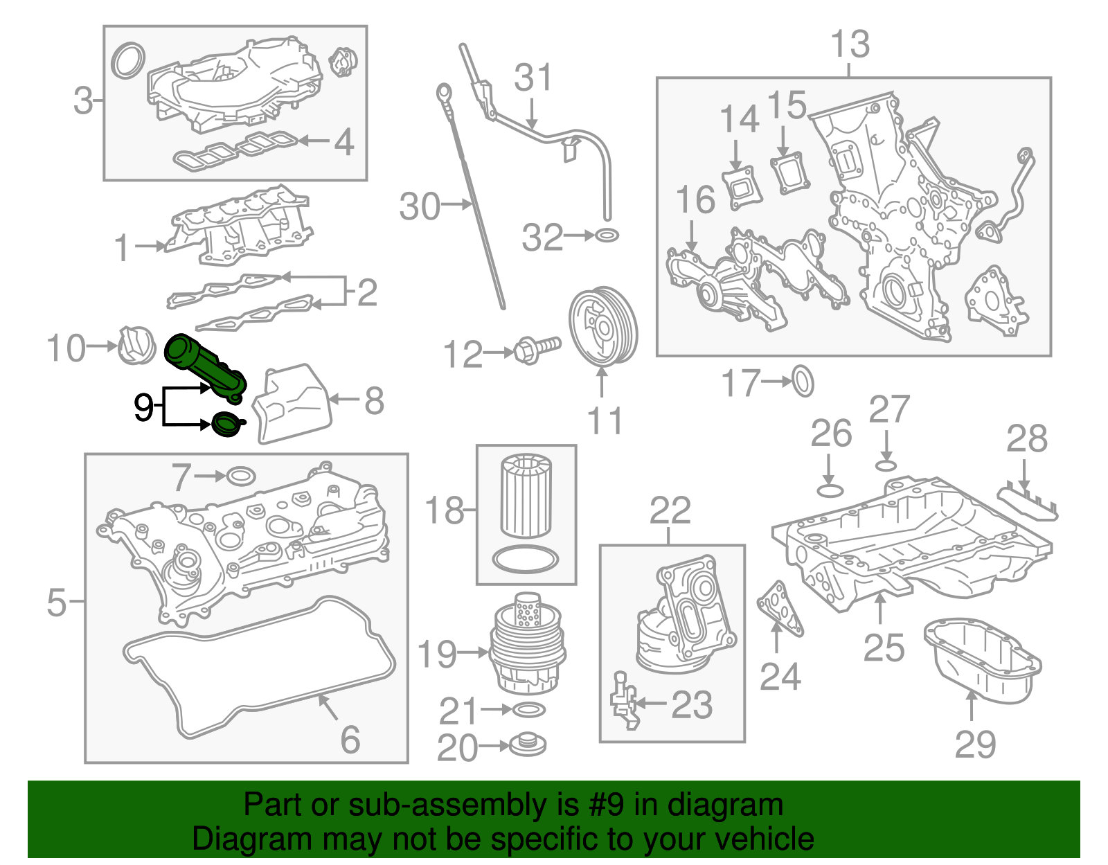 2016-2023 Toyota Tacoma Filler Neck 12190-0P010 | OEM Parts Online