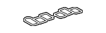 17176-31130 - Gasket, Air Surge Tank To Intake Manifold - 2016-2024 ...