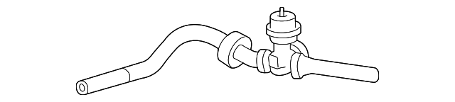 2011-2018 Porsche Cayenne Inlet Hose 958-106-549-02 | Sunset Porsche Parts