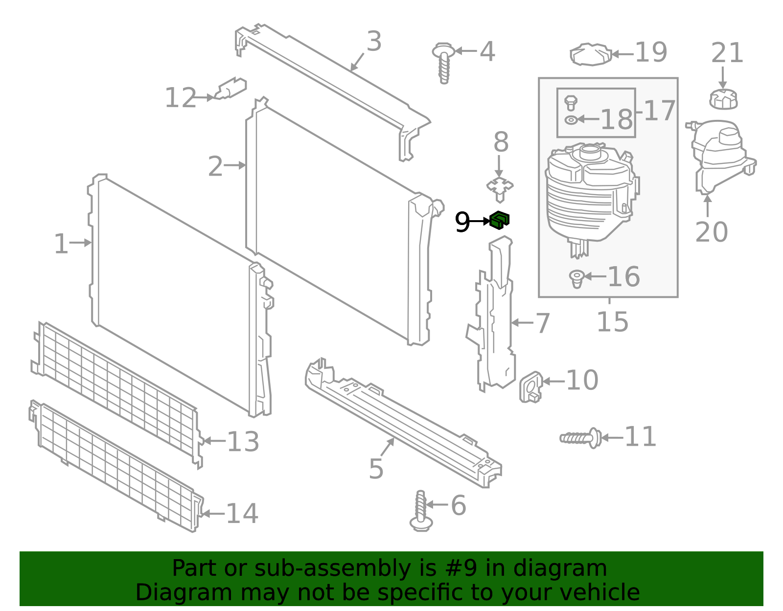 2020-2025 Toyota GR Supra Bracket Upper Mount 90118-WA550 | MotorMotor