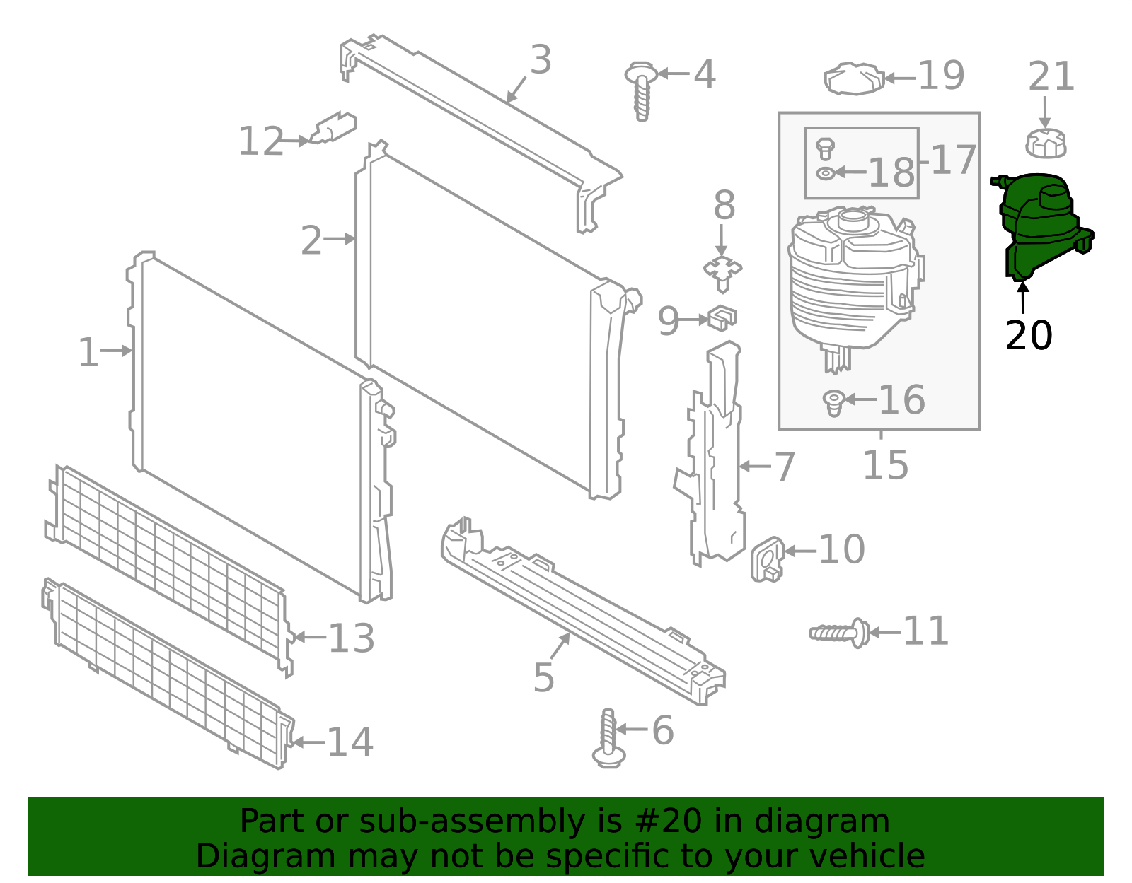 2020-2025 Toyota GR Supra Engine Coolant Reservoir 16470-WAA02 | Toyota ...