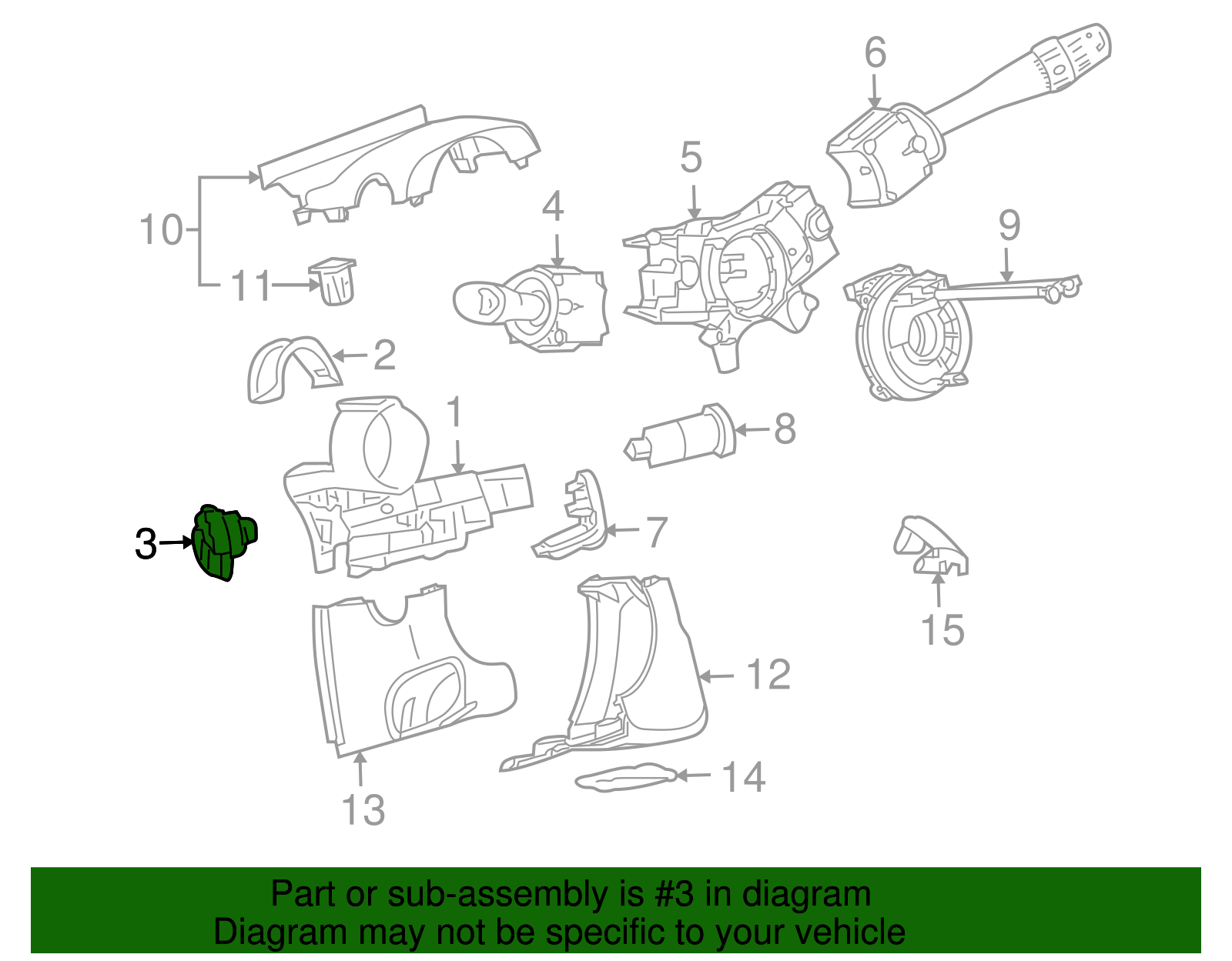 23228993 - OEM GM Ignition Switch | GMPartsCenter.net | GM Parts Center