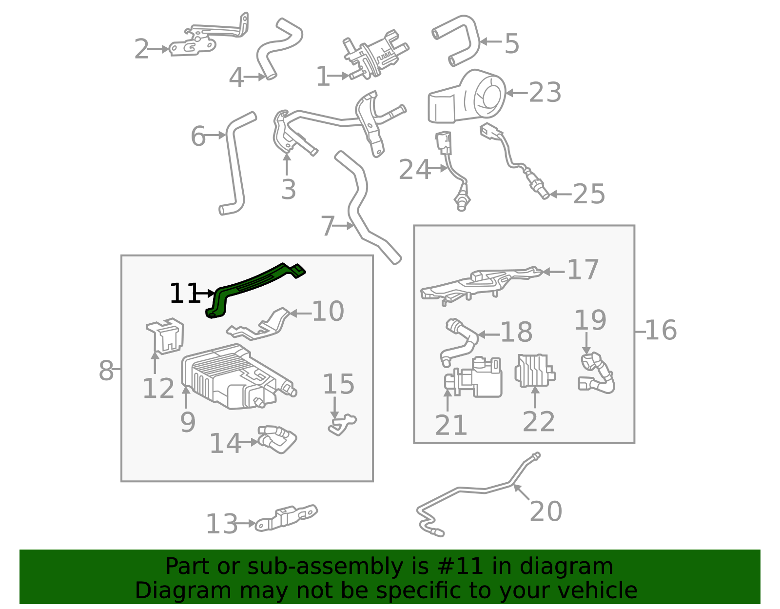 77751-0C090 - High-Quality Vapor Canister Bracket for 2022-2025 Toyota ...