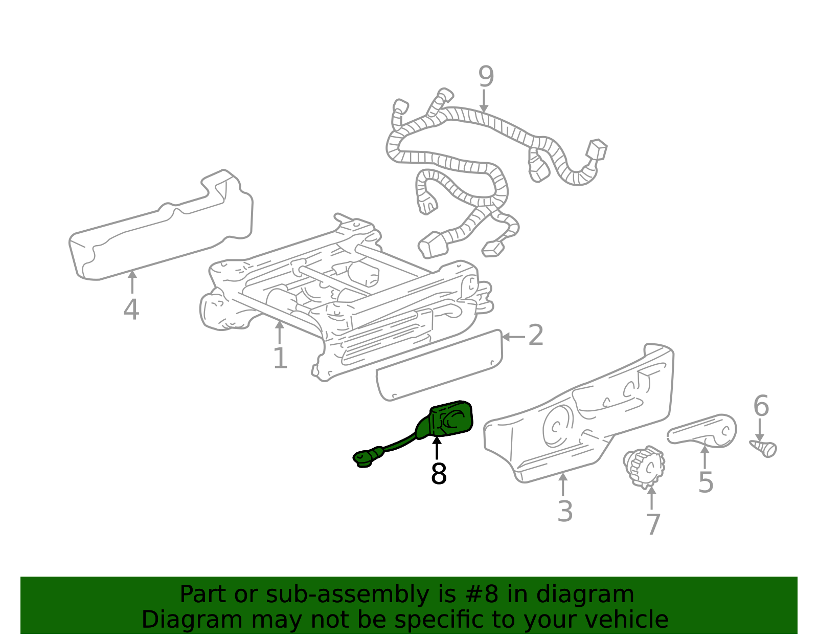 Buy Genuine GM Auto Parts - Switch (Part # 88948802) | GM Parts Store