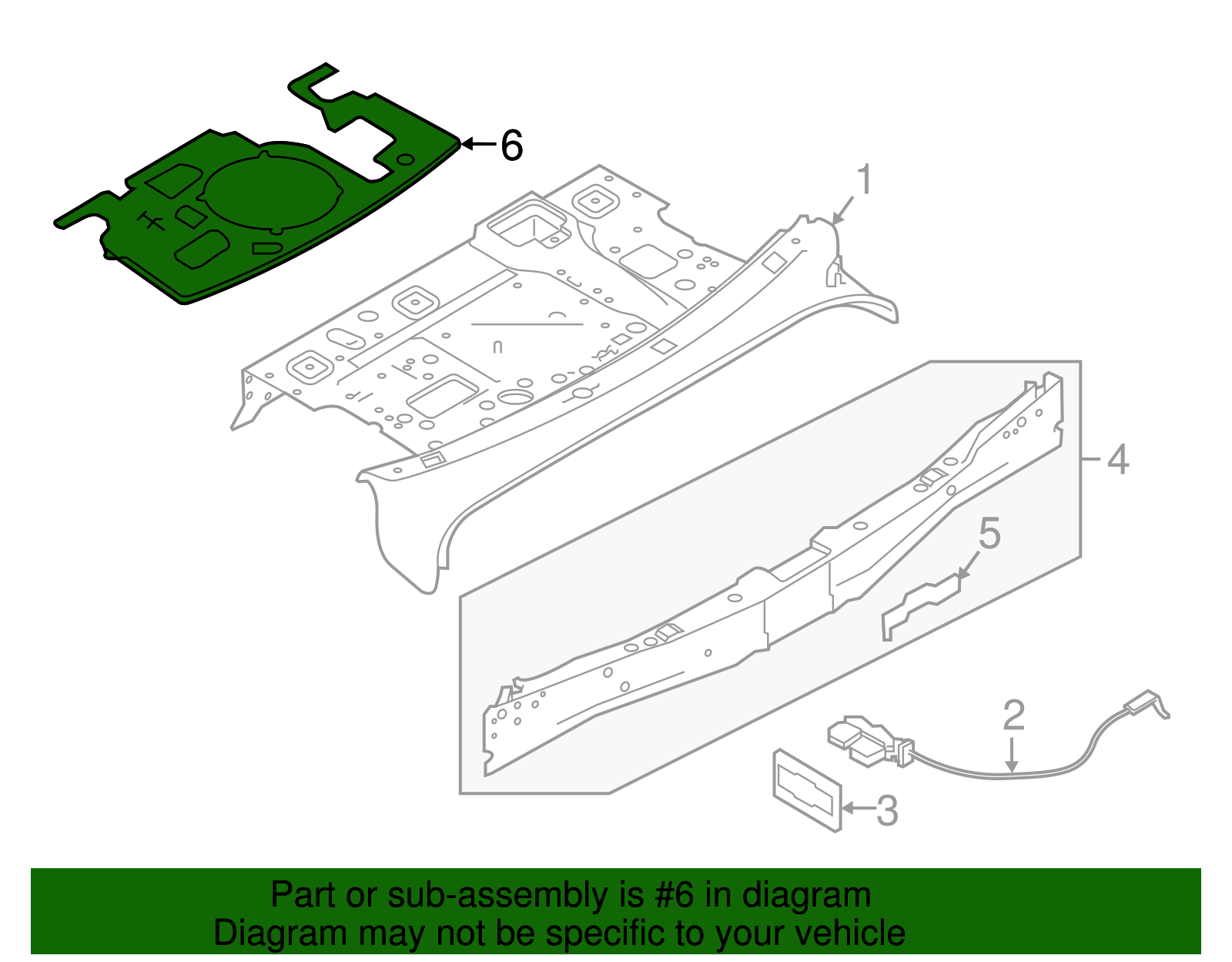 2016-2020 Infiniti Q50 Insulator 79490-4GA0A | Faulkner Infiniti of ...