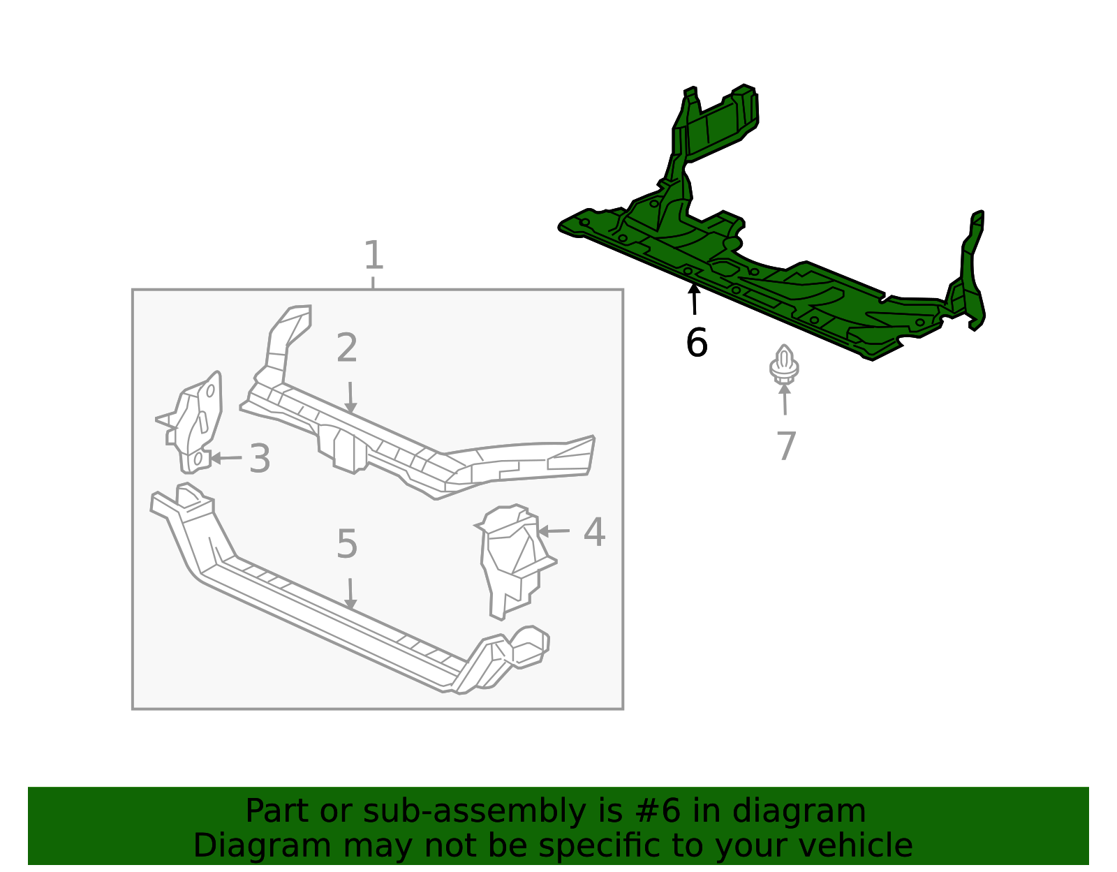 74111-SEC-A00 - 2005-2008 Acura TSX - Cover Assembly, Engine (Lower ...