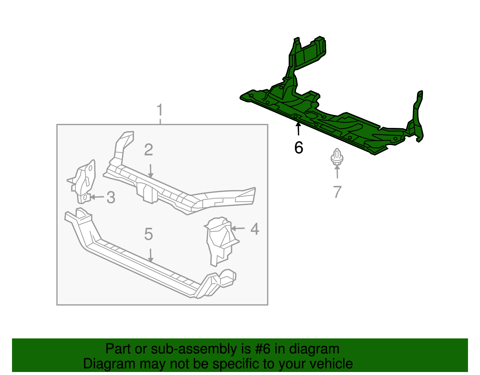 74111-SEC-A00 - 2005-2008 Acura TSX - Cover Assembly, Engine (Lower ...