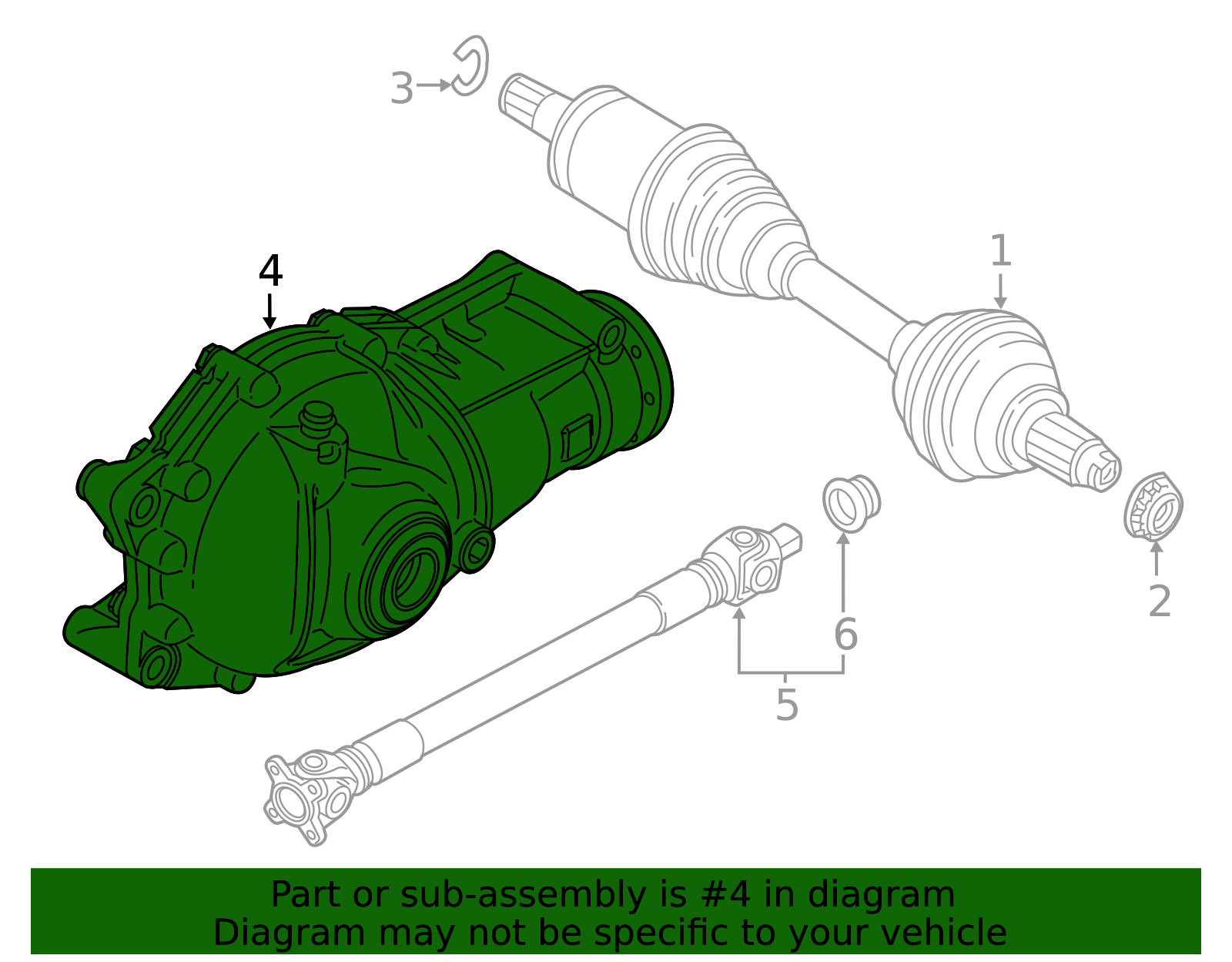 31508635860 - Differential Assembly (31-50-8-635-860) | BMW of South ...
