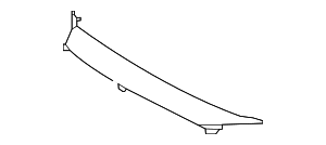 2021-2025 Toyota Highlander Cover Molding 52711-0E901 | Toyota Parts Center