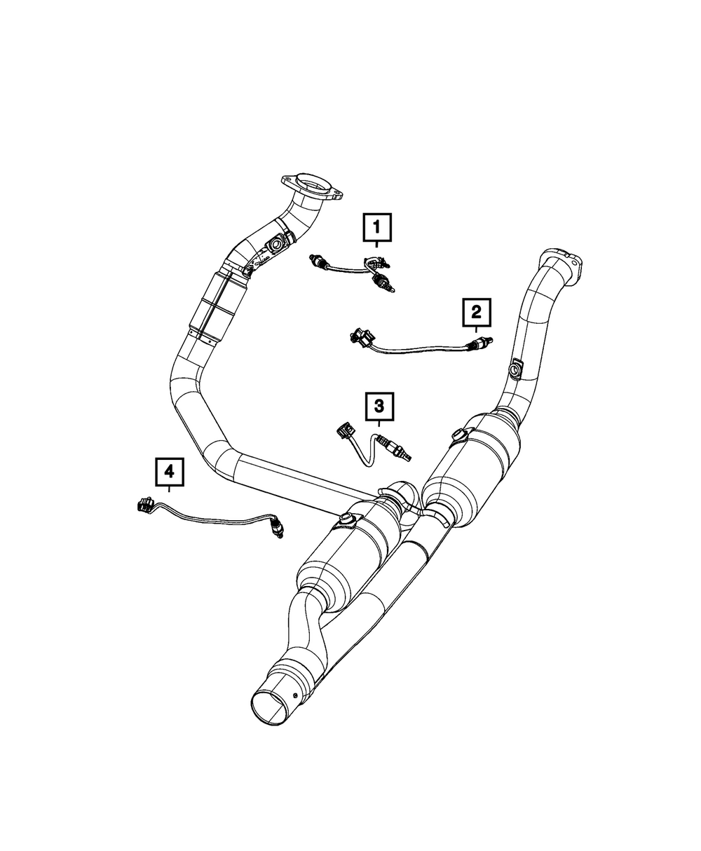 2025-2026 Ram Oxygen Sensor 68613191AA | My Mopar Parts