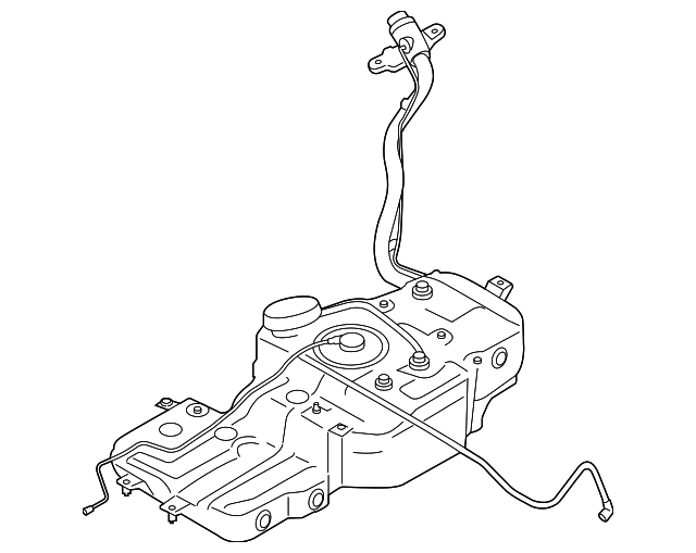 2019-2021 Porsche Macan Fuel Tank 95B-201-060-R | Sunset Porsche Parts