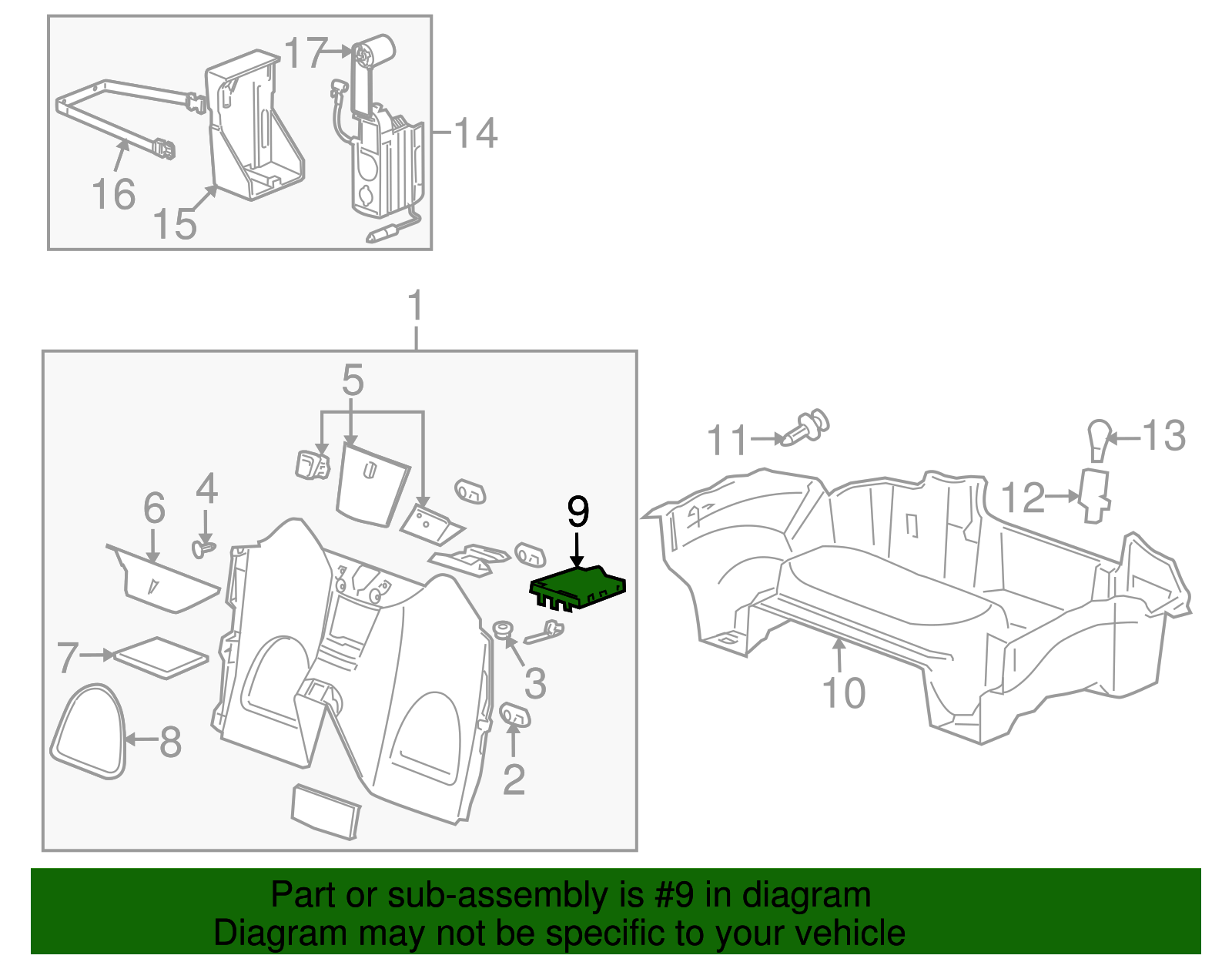 2006-2007 Pontiac Solstice Cup Holder 15812207 | Capital Chevy Parts